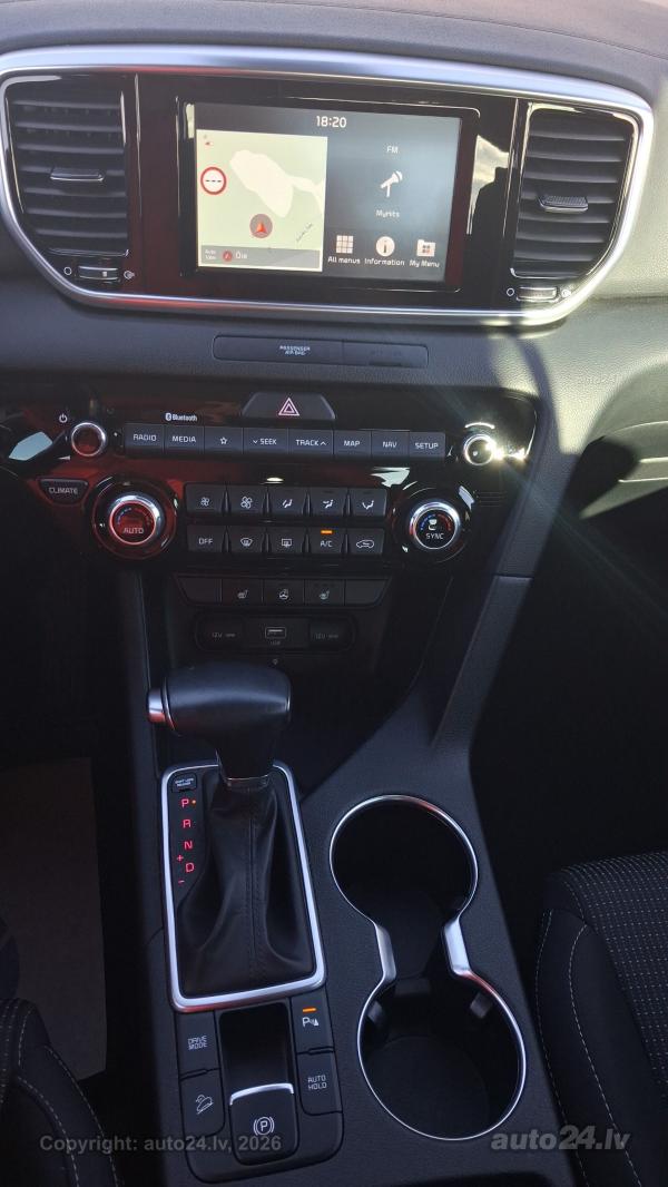 Kia Sportage 2020 Tallina, ar dzinēja tilpumu 1.60 L un nobraukumu 69 tūkst. km par 17500 €, foto 8 vietnē AUTOMOTO.COM.LV