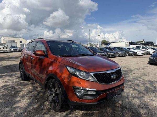 Oranžs Kia Sportage 2012 Marijampole, ar dzinēja tilpumu 1.69 L un nobraukumu 176 tūkst. km par 6250 €, foto 3 vietnē AUTOMOTO.COM.LV