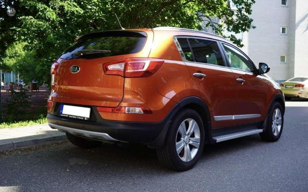 Оранжевый Киа Sportage 2013 в Вильнюс, объемом двигателя 2.00 л и пробегом 211 тыс. км за 9000 €, фото 2 на AUTOMOTO.COM.LV