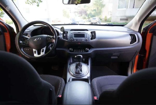 Оранжевый Киа Sportage 2013 в Вильнюс, объемом двигателя 2.00 л и пробегом 211 тыс. км за 9000 €, фото 10 на AUTOMOTO.COM.LV