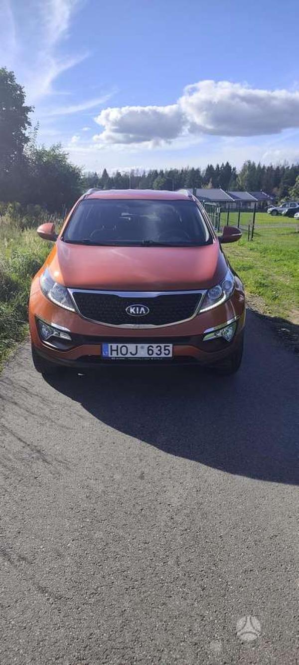 Oranžs Kia Sportage 2015 Viļņa, ar dzinēja tilpumu 1.59 L un nobraukumu 98 tūkst. km par 9900 €, foto 1 vietnē AUTOMOTO.COM.LV