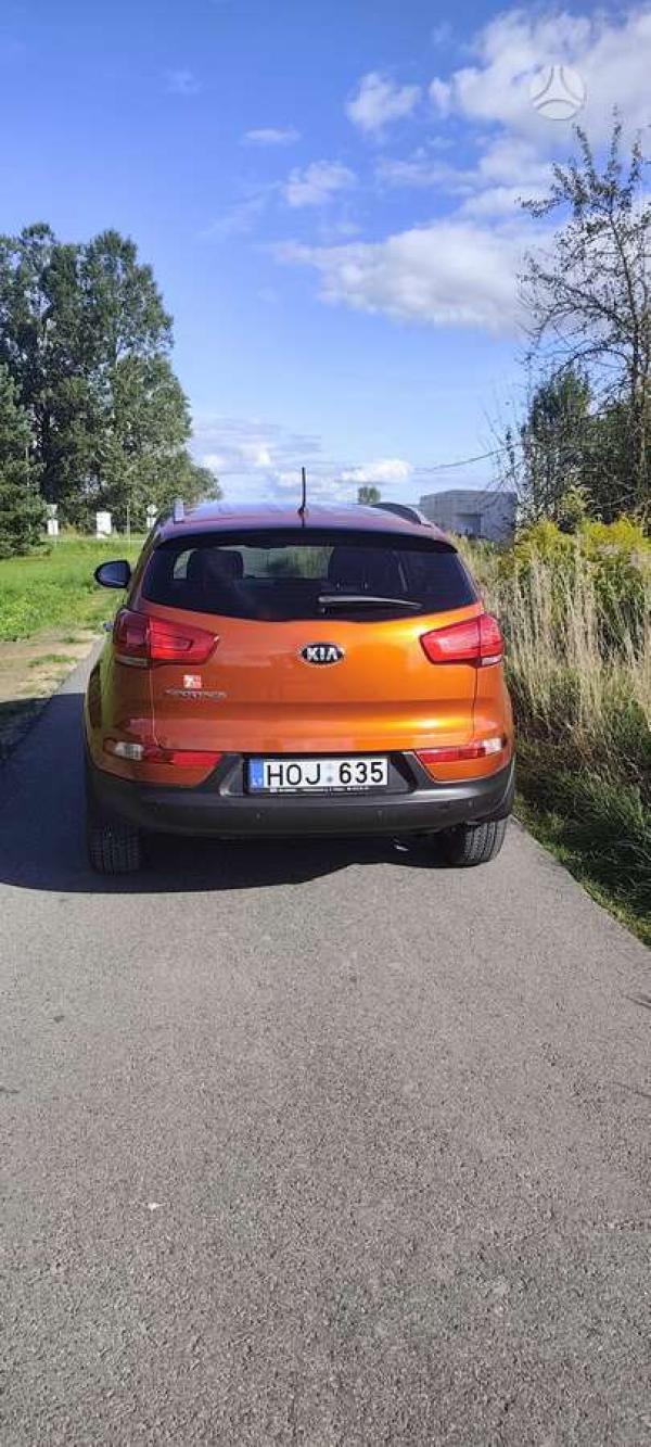 Oranžs Kia Sportage 2015 Viļņa, ar dzinēja tilpumu 1.59 L un nobraukumu 98 tūkst. km par 9900 €, foto 8 vietnē AUTOMOTO.COM.LV