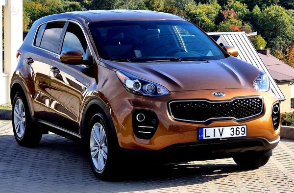 Oranžs Kia Sportage 2017 Viļņa, ar dzinēja tilpumu 2.40 L un nobraukumu 200 tūkst. km par 10500 €, foto 2 vietnē AUTOMOTO.COM.LV