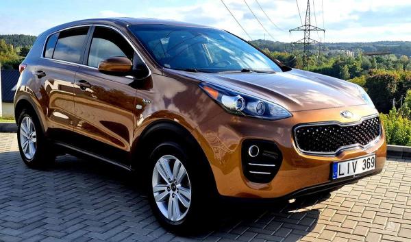 Oranžs Kia Sportage 2017 Viļņa, ar dzinēja tilpumu 2.40 L un nobraukumu 200 tūkst. km par 10500 €, foto 3 vietnē AUTOMOTO.COM.LV