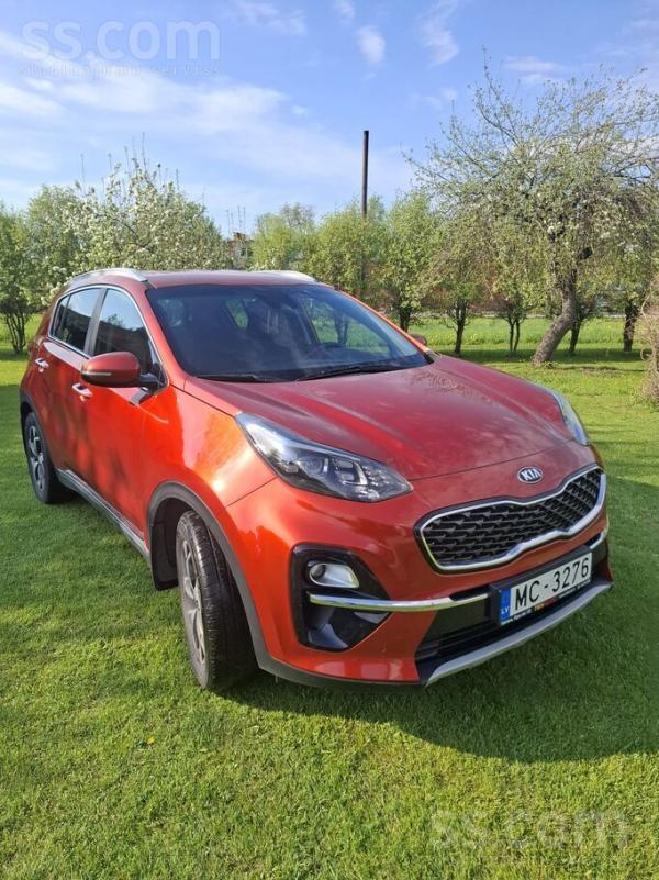 Oranžs Kia Sportage 2019 Valka, ar dzinēja tilpumu 1.60 L un nobraukumu 60 tūkst. km par 14000 €, foto 1 vietnē AUTOMOTO.COM.LV