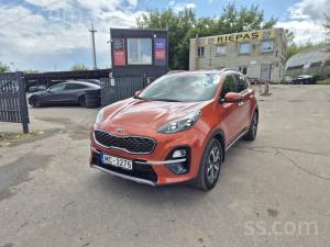 Oranžs Kia Sportage 2019 Rīga, ar dzinēja tilpumu 1.60 L un nobraukumu 62 tūkst. km par 14990 €, foto  vietnē AUTOMOTO.COM.LV