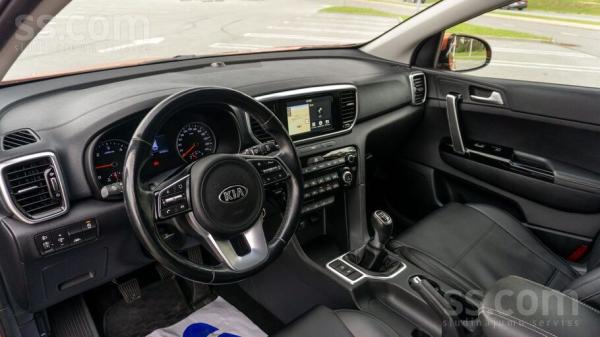 Oranžs Kia Sportage 2019 Rīga, ar dzinēja tilpumu 1.60 L un nobraukumu 62 tūkst. km par 13590 €, foto 11 vietnē AUTOMOTO.COM.LV