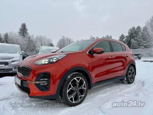 Orange Kia Sportage 2021 in Tartu, with an engine capacity of 1.60 L and mileage of 135 thousand km for 19990 €, photo 1 on AUTOMOTO.COM.LV