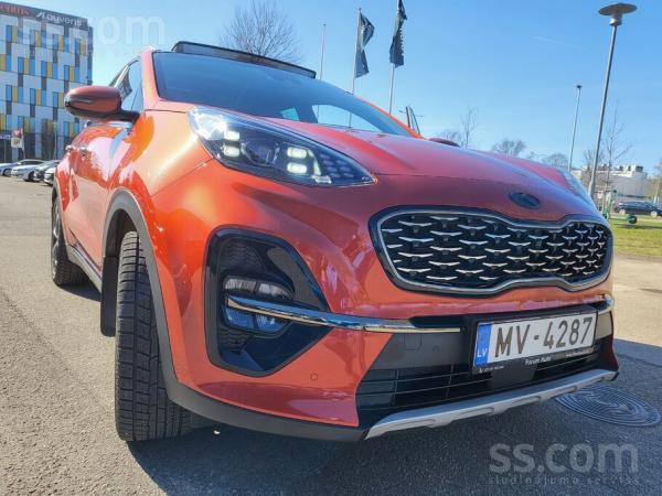 Oranžs Kia Sportage 2021 Rīga, ar dzinēja tilpumu 1.60 L un nobraukumu 53 tūkst. km par 19500 €, foto 1 vietnē AUTOMOTO.COM.LV