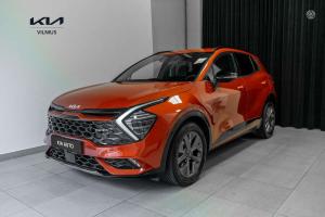 Orange Kia Sportage 2022 in Vilnius, with an engine capacity of 1.60 L and mileage of 94 thousand km for 27900 €, photo  on AUTOMOTO.COM.LV