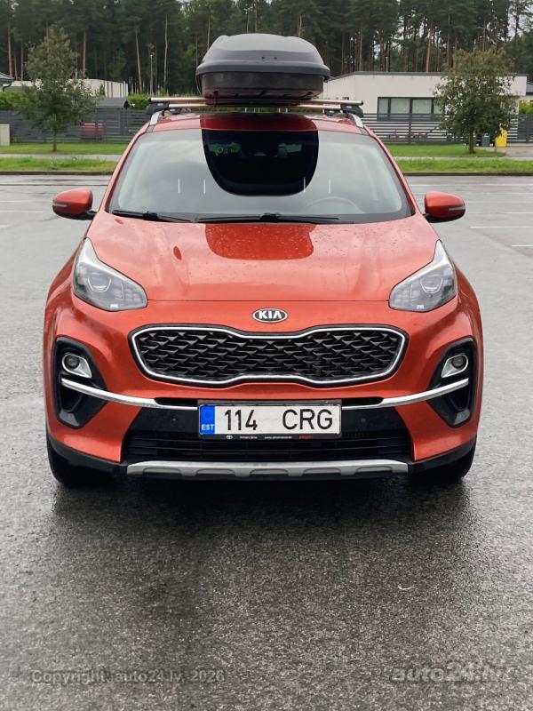 Orange Kia Sportage 2019 in Tallinn, with an engine capacity of 1.60 L and mileage of 0 thousand km for 14999 €, photo 4 on AUTOMOTO.COM.LV