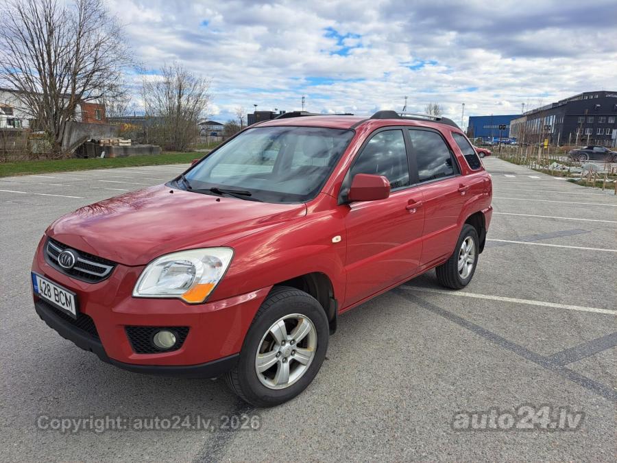 Red Kia Sportage 2010 in Tallinn, with an engine capacity of 2.00 L and mileage of 170 thousand km for 4000 €, photo 1 on AUTOMOTO.COM.LV