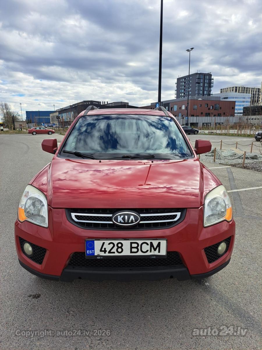 Red Kia Sportage 2010 in Tallinn, with an engine capacity of 2.00 L and mileage of 170 thousand km for 4000 €, photo 6 on AUTOMOTO.COM.LV
