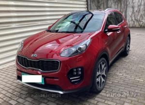 Red Kia Sportage 2016 in Tallinn, with an engine capacity of 2.40 L and mileage of 98 thousand km for 15000 €, photo  on AUTOMOTO.COM.LV