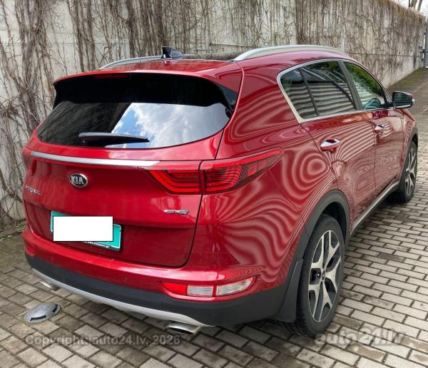 Red Kia Sportage 2016 in Tallinn, with an engine capacity of 2.40 L and mileage of 98 thousand km for 15000 €, photo 2 on AUTOMOTO.COM.LV