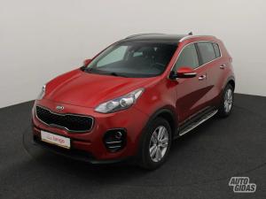 Red Kia Sportage 2016 in Vilnius, with an engine capacity of 1.70 L and mileage of 229 thousand km for 11399 €, photo  on AUTOMOTO.COM.LV
