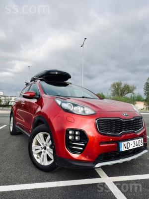 Sarkans Kia Sportage 2016 Jelgava, ar dzinēja tilpumu 2.00 L un nobraukumu 227 tūkst. km par 13800 €, foto  vietnē AUTOMOTO.COM.LV