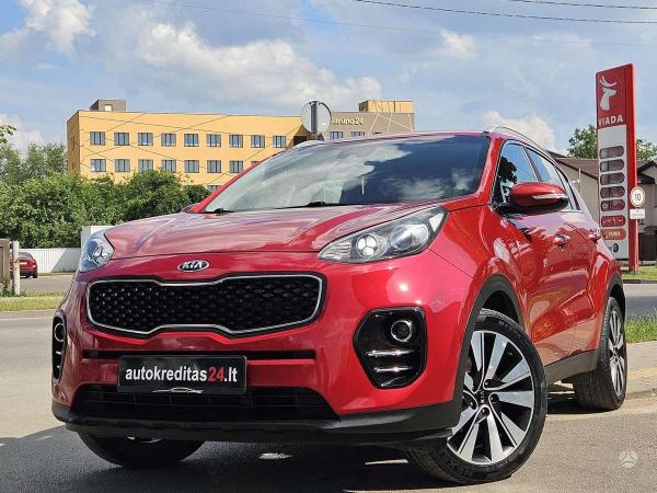 Красный Киа Sportage 2016 в Шяуляй, объемом двигателя 1.69 л и пробегом 249 тыс. км за 10750 €, фото 1 на AUTOMOTO.COM.LV