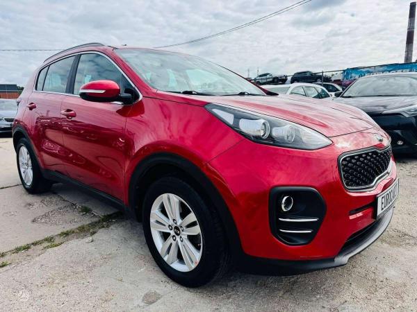 Red Kia Sportage 2016 in Kaunas, with an engine capacity of 1.60 L and mileage of 106 thousand km for 13200 €, photo 3 on AUTOMOTO.COM.LV