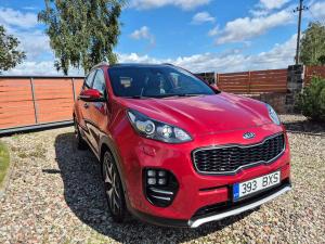 Sarkans Kia Sportage 2016 Marijampole, ar dzinēja tilpumu 2.00 L un nobraukumu 183 tūkst. km par 12600 €, foto  vietnē AUTOMOTO.COM.LV