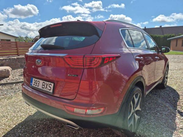 Красный Киа Sportage 2016 в Мариямполе, объемом двигателя 2.00 л и пробегом 183 тыс. км за 12600 €, фото 8 на AUTOMOTO.COM.LV