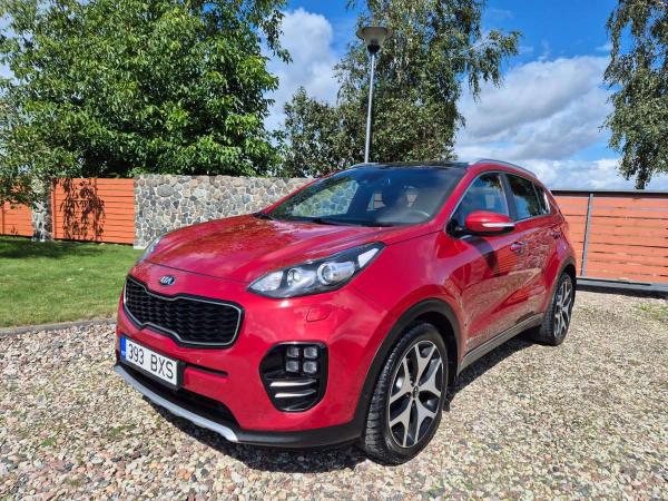 Красный Киа Sportage 2016 в Мариямполе, объемом двигателя 2.00 л и пробегом 183 тыс. км за 12600 €, фото 9 на AUTOMOTO.COM.LV