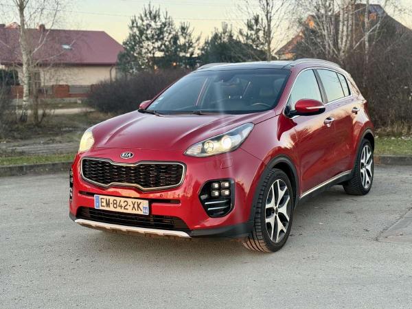 Красный Киа Sportage 2017 в Таураге, объемом двигателя 1.69 л и пробегом 199 тыс. км за 11900 €, фото 2 на AUTOMOTO.COM.LV
