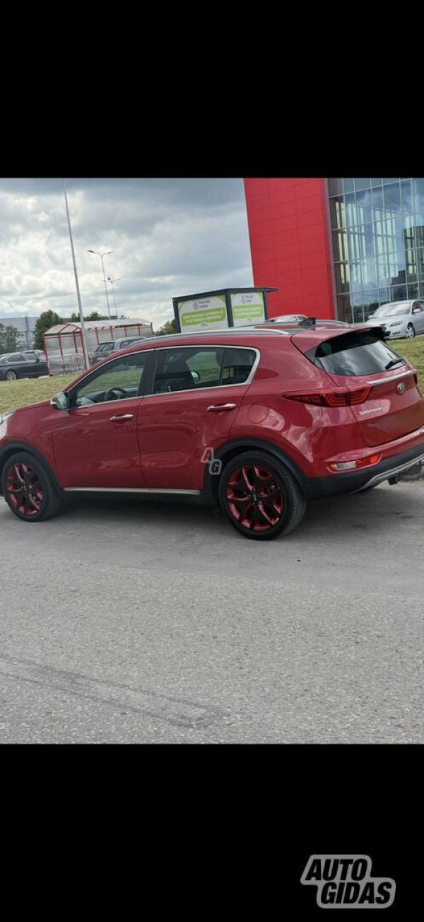 Красный Киа Sportage 2017 в Вильнюс, объемом двигателя 1.70 л и пробегом 162 тыс. км за 14600 €, фото 1 на AUTOMOTO.COM.LV