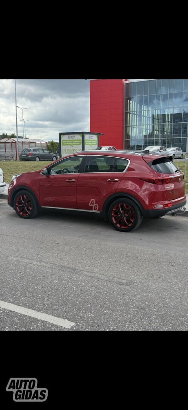 Красный Киа Sportage 2017 в Вильнюс, объемом двигателя 1.70 л и пробегом 162 тыс. км за 14600 €, фото 2 на AUTOMOTO.COM.LV