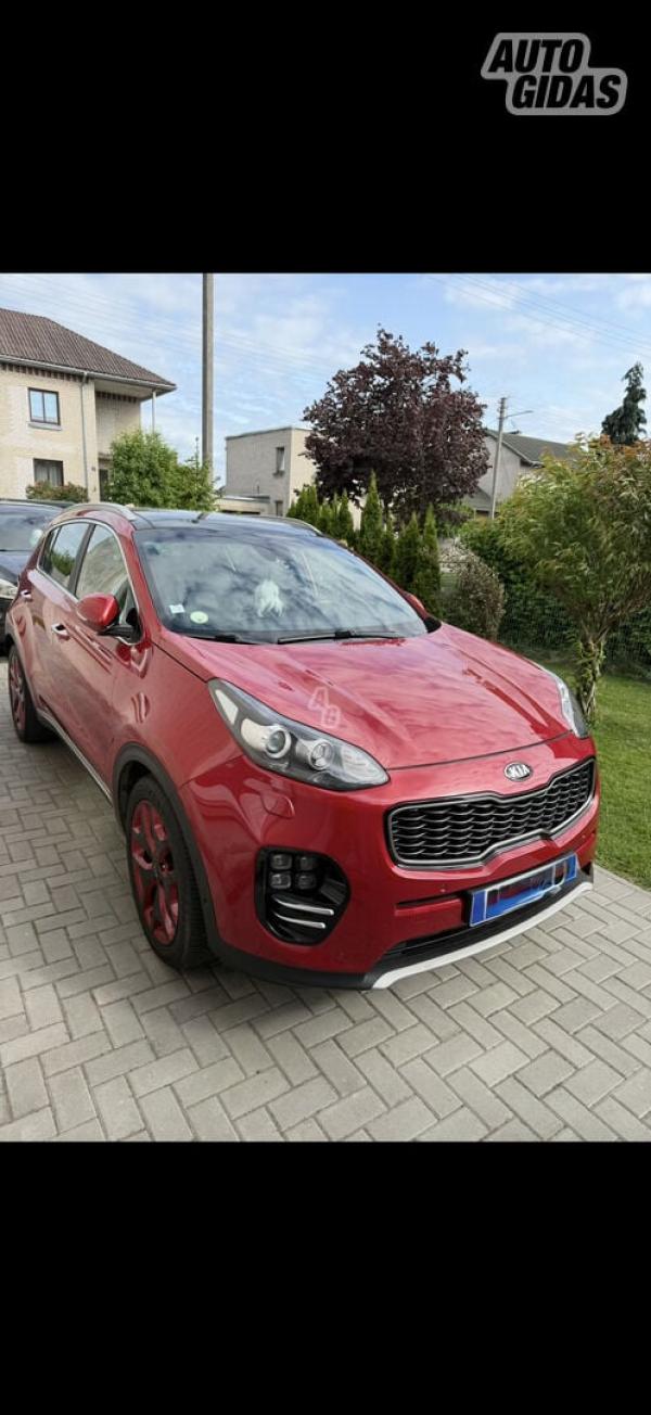 Красный Киа Sportage 2017 в Вильнюс, объемом двигателя 1.70 л и пробегом 162 тыс. км за 14600 €, фото 3 на AUTOMOTO.COM.LV