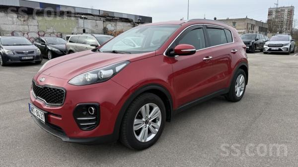 Sarkans Kia Sportage 2017 Rīga, ar dzinēja tilpumu 1.70 L un nobraukumu 254 tūkst. km par 7900 €, foto 1 vietnē AUTOMOTO.COM.LV