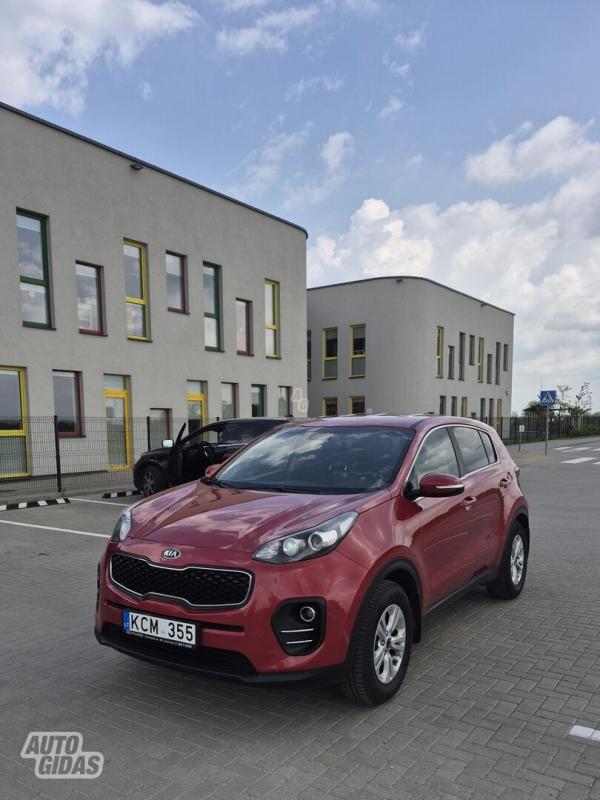 Red Kia Sportage 2017 in Kaunas, with an engine capacity of 1.60 L and mileage of 166 thousand km for 10200 €, photo 2 on AUTOMOTO.COM.LV