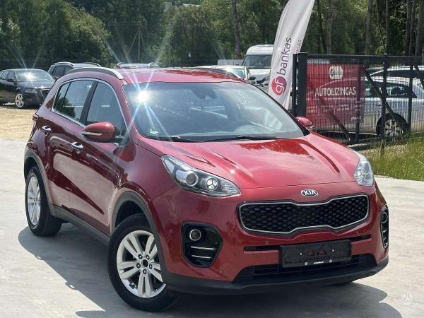 Sarkans Kia Sportage 2017 Alīta, ar dzinēja tilpumu 1.60 L un nobraukumu 136 tūkst. km par 12380 €, foto 2 vietnē AUTOMOTO.COM.LV