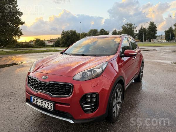 Sarkans Kia Sportage 2017 Ogre, ar dzinēja tilpumu 1.60 L un nobraukumu 189 tūkst. km par 13500 €, foto 1 vietnē AUTOMOTO.COM.LV
