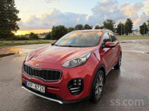 Красный Киа Sportage 2017 в Огре, объемом двигателя 1.60 л и пробегом 189 тыс. км за 13500 €, фото  на AUTOMOTO.COM.LV