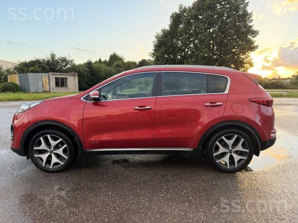 Sarkans Kia Sportage 2017 Ogre, ar dzinēja tilpumu 1.60 L un nobraukumu 189 tūkst. km par 13500 €, foto 2 vietnē AUTOMOTO.COM.LV