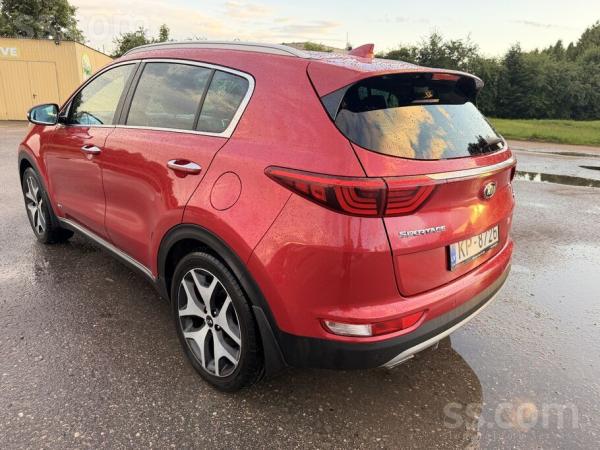 Sarkans Kia Sportage 2017 Ogre, ar dzinēja tilpumu 1.60 L un nobraukumu 189 tūkst. km par 13500 €, foto 3 vietnē AUTOMOTO.COM.LV