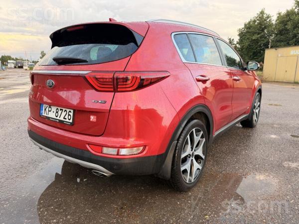 Sarkans Kia Sportage 2017 Ogre, ar dzinēja tilpumu 1.60 L un nobraukumu 189 tūkst. km par 13500 €, foto 5 vietnē AUTOMOTO.COM.LV