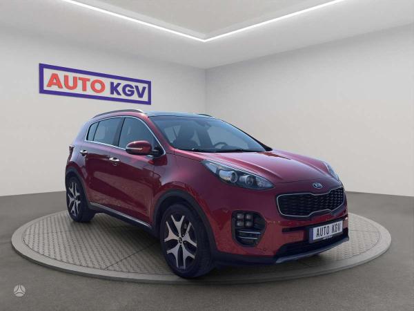 Red Kia Sportage 2017 in Kaunas, with an engine capacity of 1.70 L and mileage of 223 thousand km for 11999 €, photo 7 on AUTOMOTO.COM.LV