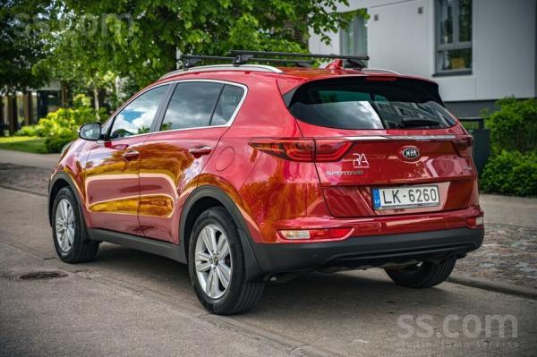 Sarkans Kia Sportage 2018 Rīga, ar dzinēja tilpumu 1.70 L un nobraukumu 88 tūkst. km par 12990 €, foto 6 vietnē AUTOMOTO.COM.LV