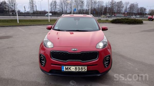 Sarkans Kia Sportage 2018 Rīga, ar dzinēja tilpumu 1.70 L un nobraukumu 117 tūkst. km par 13500 €, foto 2 vietnē AUTOMOTO.COM.LV