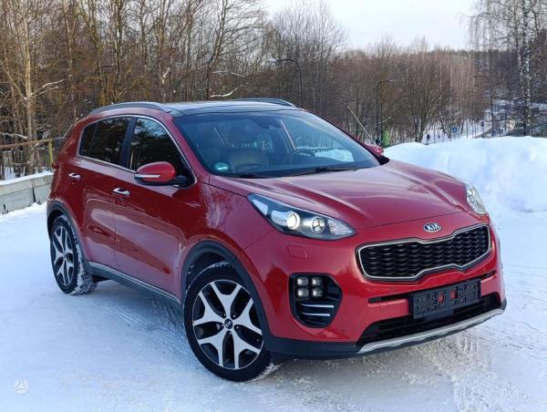 Sarkans Kia Sportage 2018 Viļņa, ar dzinēja tilpumu 1.69 L un nobraukumu 185 tūkst. km par 14700 €, foto 2 vietnē AUTOMOTO.COM.LV
