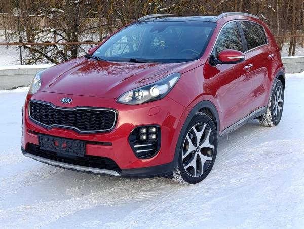 Sarkans Kia Sportage 2018 Viļņa, ar dzinēja tilpumu 1.69 L un nobraukumu 185 tūkst. km par 14700 €, foto 8 vietnē AUTOMOTO.COM.LV