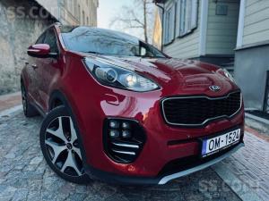 Красный Киа Sportage 2018 в Цесис, объемом двигателя 2.00 л и пробегом 0 тыс. км за 14990 €, фото  на AUTOMOTO.COM.LV