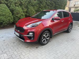Sarkans Kia Sportage 2018 Viļņa, ar dzinēja tilpumu 1.60 L un nobraukumu 73 tūkst. km par 17200 €, foto  vietnē AUTOMOTO.COM.LV