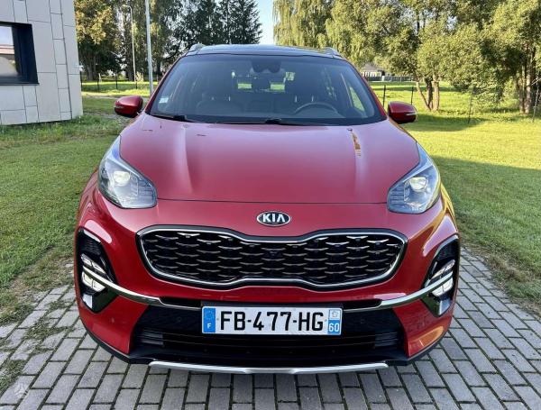 Красный Киа Sportage 2018 в Таураге, объемом двигателя 1.60 л и пробегом 140 тыс. км за 13900 €, фото 6 на AUTOMOTO.COM.LV