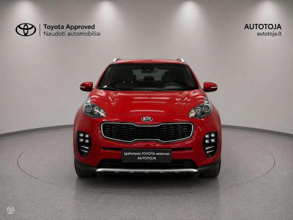 Red Kia Sportage 2018 in Kaunas, with an engine capacity of 1.59 L and mileage of 118 thousand km for 15500 €, photo 5 on AUTOMOTO.COM.LV