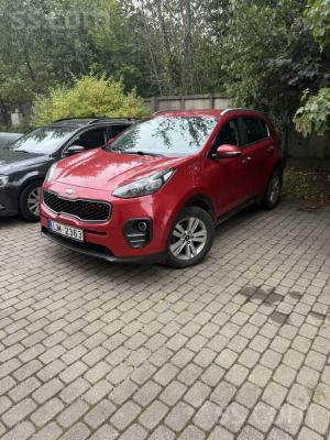 Красный Киа Sportage 2018 в Рига, объемом двигателя 1.70 л и пробегом 173 тыс. км за 9800 €, фото  на AUTOMOTO.COM.LV
