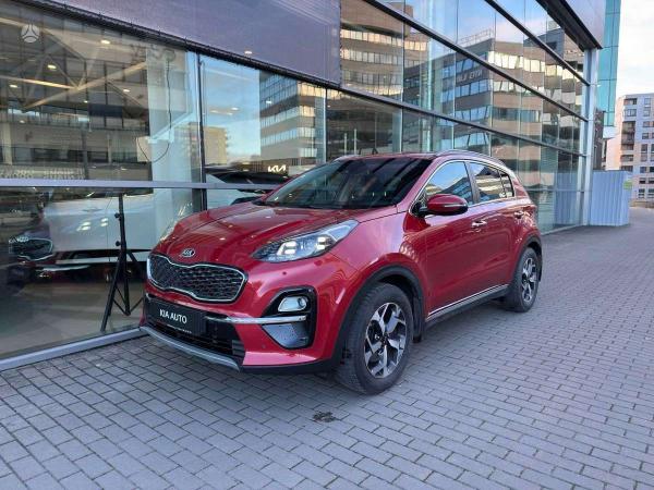 Красный Киа Sportage 2019 в Вильнюс, объемом двигателя 1.60 л и пробегом 116 тыс. км за 14200 €, фото 1 на AUTOMOTO.COM.LV