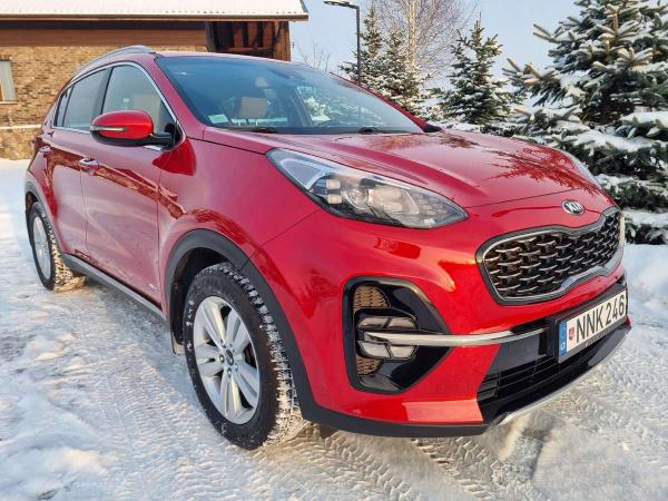 Красный Киа Sportage 2019 в Алитус, объемом двигателя 1.59 л и пробегом 136 тыс. км за 13500 €, фото 1 на AUTOMOTO.COM.LV